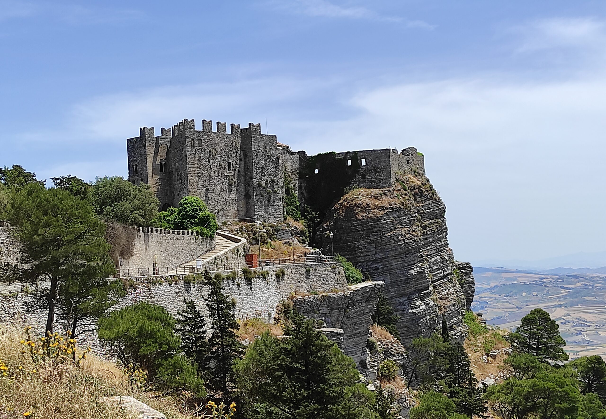 Iglesia Madre Erice Sicilia Mapa Erice, Sicily; A Beautiful Hilltop